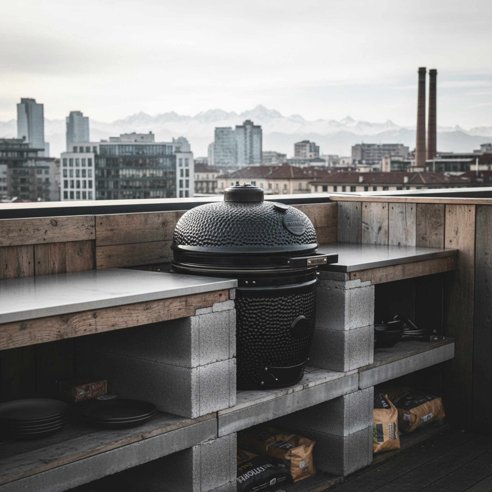 YAKINIKU Medium Kamado Grill | Keramische BBQ 4-6 Personen - Fuoco ...